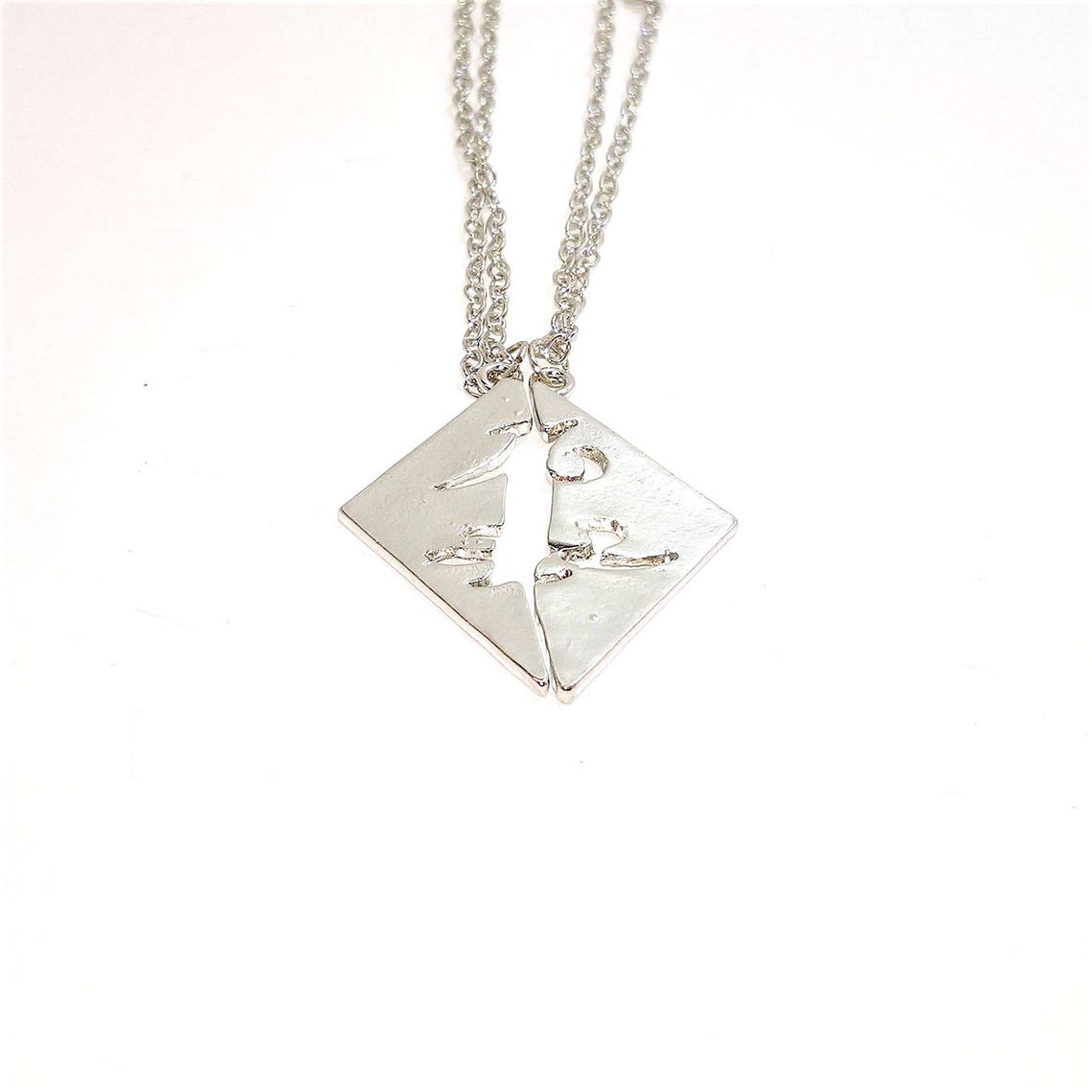 Shadowhunters Inspired Double Parabatai Necklace - Etsy