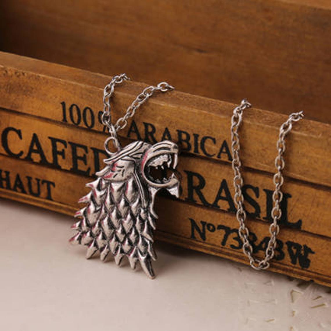 Game of Thrones Inspired Stark Necklace | Etsy