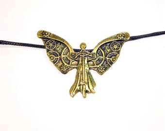 Clockwork Necklace | Etsy