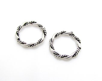 10 Pcs Sterling Silver Closed Jump Ring - Etsy