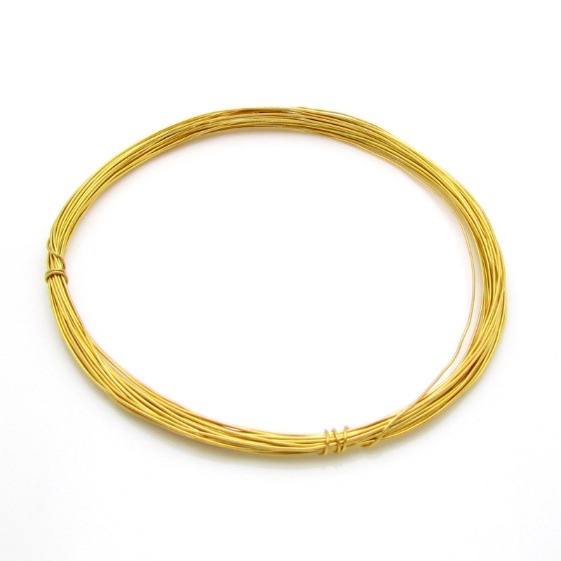 22 Gauge Gold Wire - Etsy