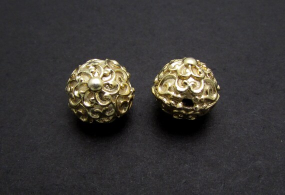 24k Gold over Sterling Silver 1 Pc