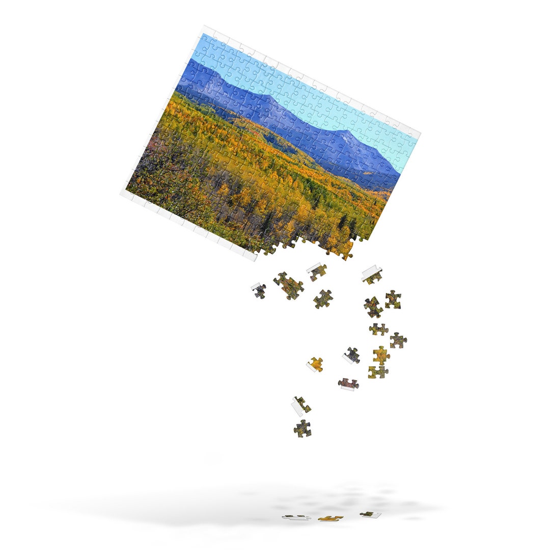 Jigsaw Puzzle - Colorado Autumn Landscape - Etsy