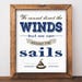 Nautical Quote. We Cannot Direct the Winds but We Can Adjust the Sails ...