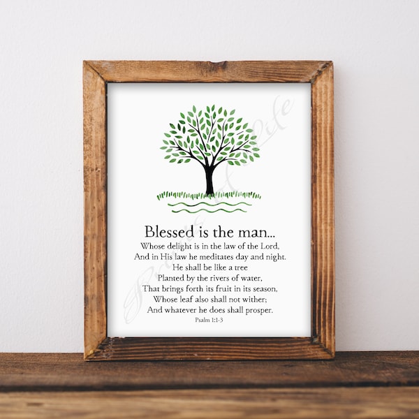 Psalm 1 - Etsy