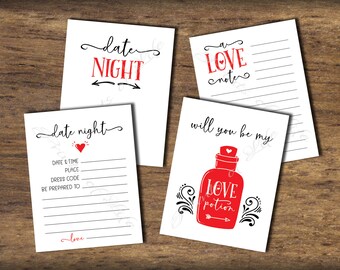 192 Date Night Idea cards. Instant download printable. Unique | Etsy