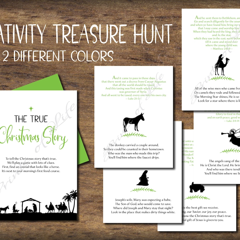 Christmas Scavenger Hunt - Etsy