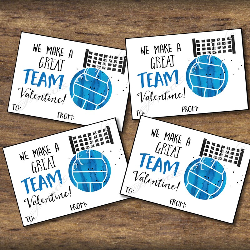 Volleyball Valentine - Etsy