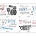 Kids Valentine Cards. Music Valentines Day Boys, Girls. Instant ...