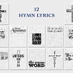 BUNDLE Christian Wall Art. Instant Download Print. Printable Artwork ...