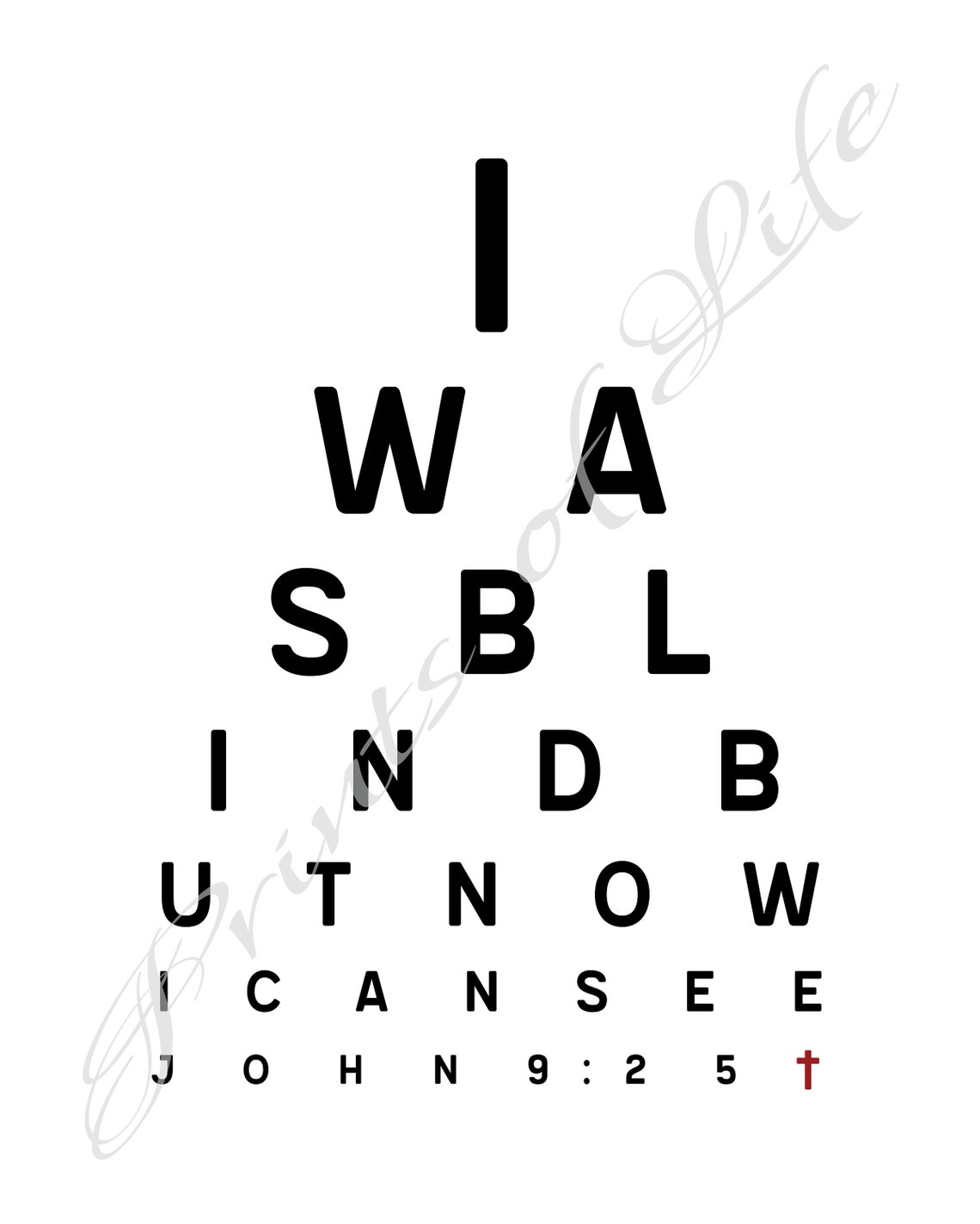Set of 2 Eye Chart Printables. Instant Download PDF JPG - Etsy