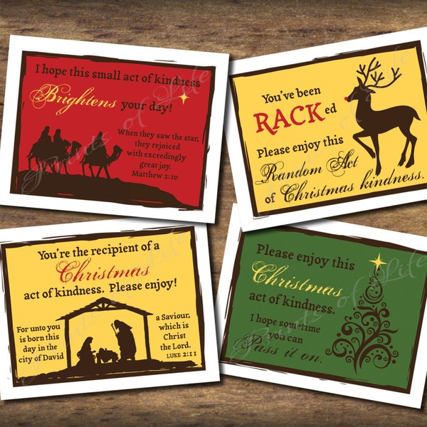 Kindness Cards - Etsy