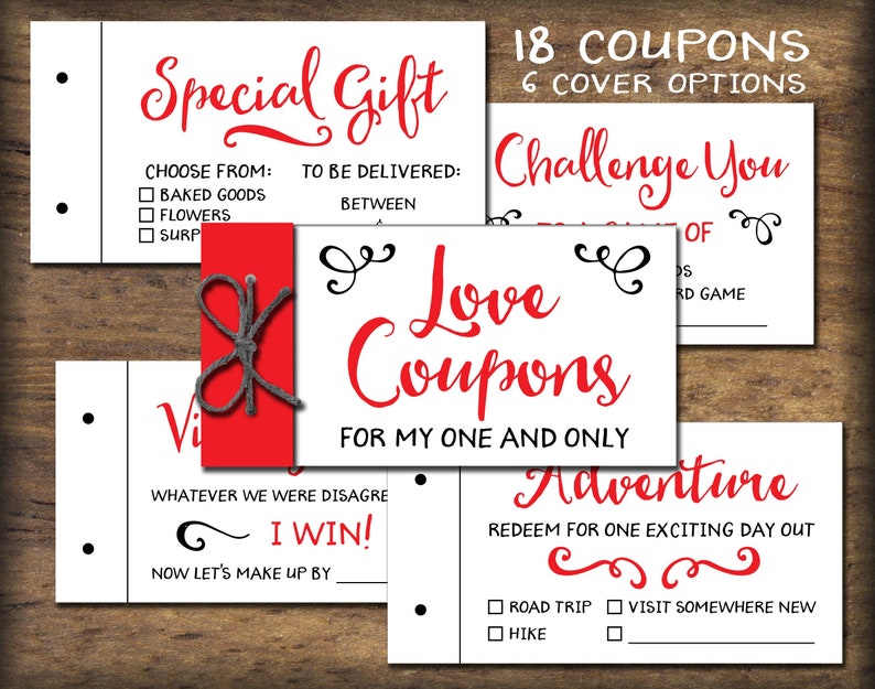 Love Coupon Book. Instant Download Printable. Romantic | Etsy