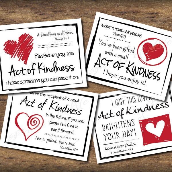 Kindness Cards - Etsy