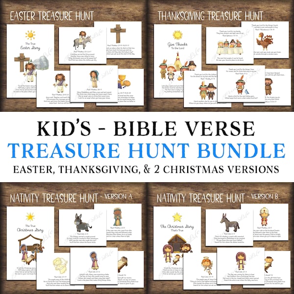 Thanksgiving Treasure Hunt Clues - Etsy