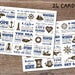 Nautical Notes. Lunch Box Cards. Instant Download Printable. - Etsy