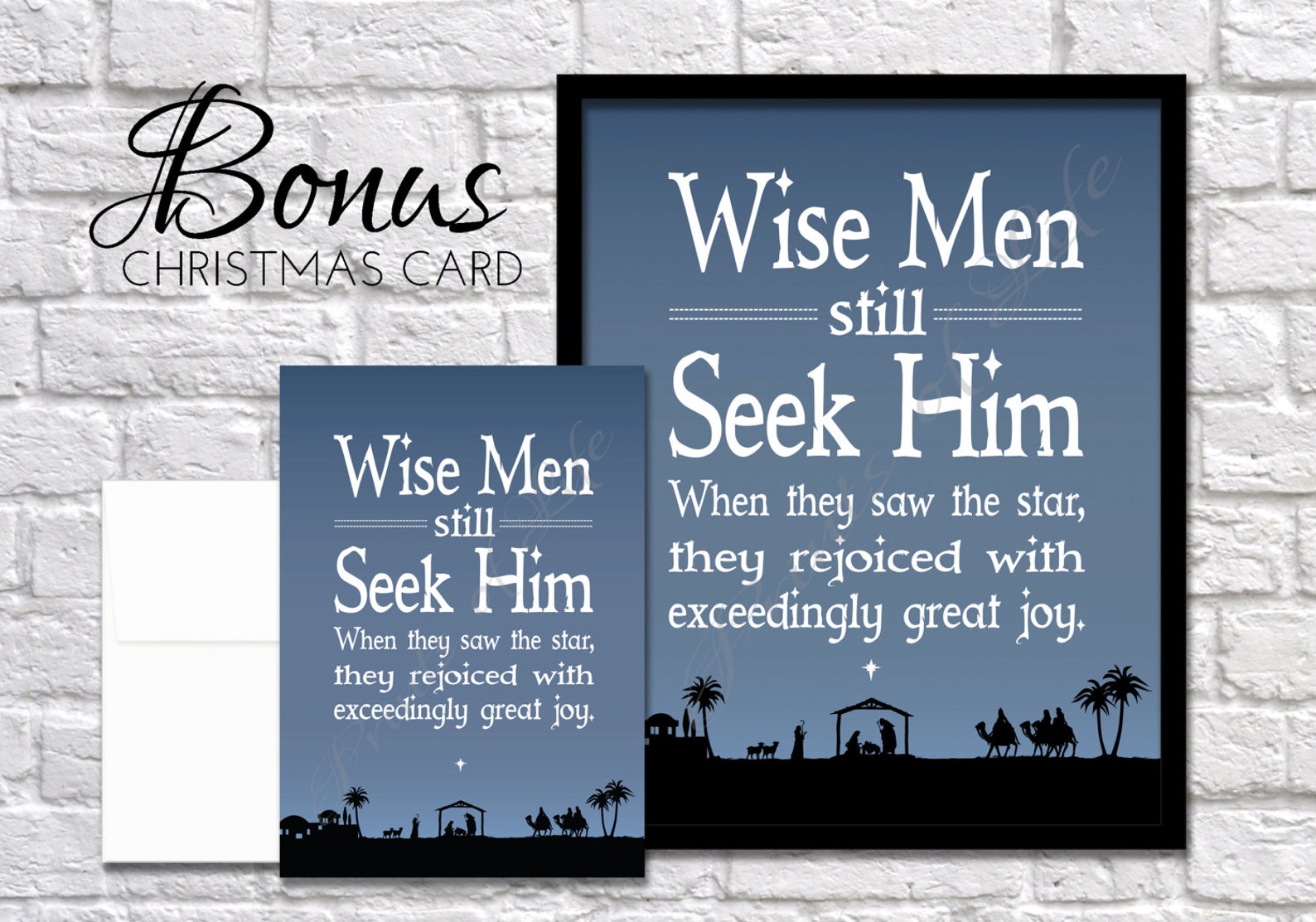 Wise Men Still Seek Him. Instant Download Printable. Christian | Etsy