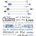 Children Are a Heritage. Psalm 127:3-5 Printable. Christian Wall Art ...