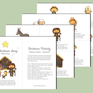 Kids Holiday Scavenger Hunt BUNDLE. Instant Download Printable ...