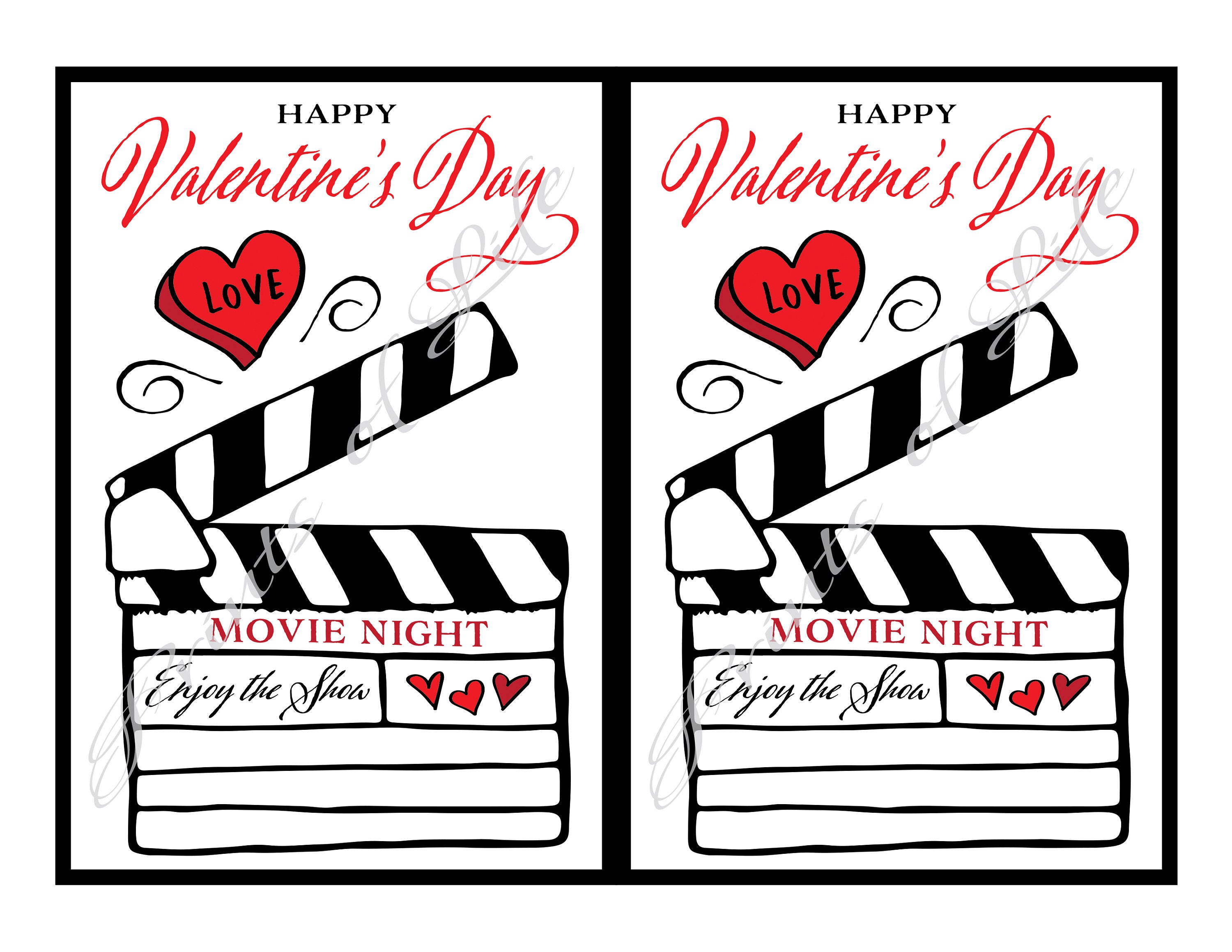 Valentines Day Printable Redbox Code Gift Card. Instant - Etsy
