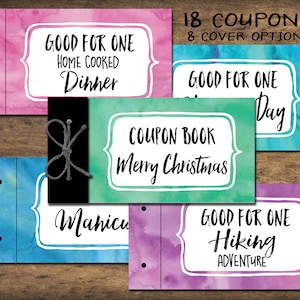 Friend BFF Coupon Book Printable. Instant Download Gift Idea. DIY Print ...