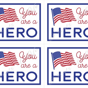 Patriotic Thank You Cards. Small Acts of Kindness. Instant Download ...
