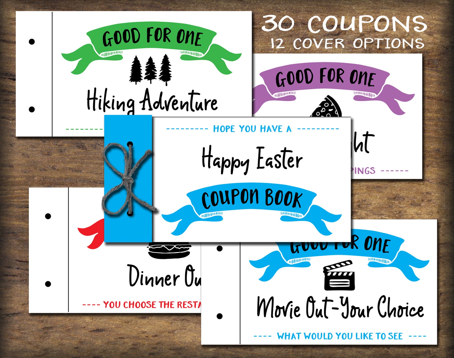 Kids Coupon Book. Printable Gift Idea. Instant Download. | Etsy