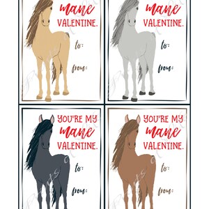 Kids Valentine Cards for School. Instant Download. Printable - Etsy