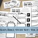 Bible Study Bundle for Children. Instant Download Printable. - Etsy