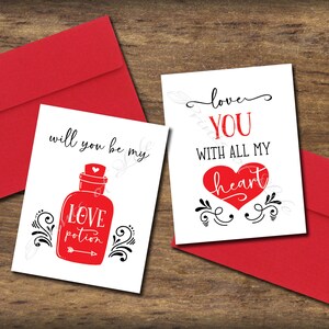 Date Night Card, Love Note Voucher. Instant Download Printable ...