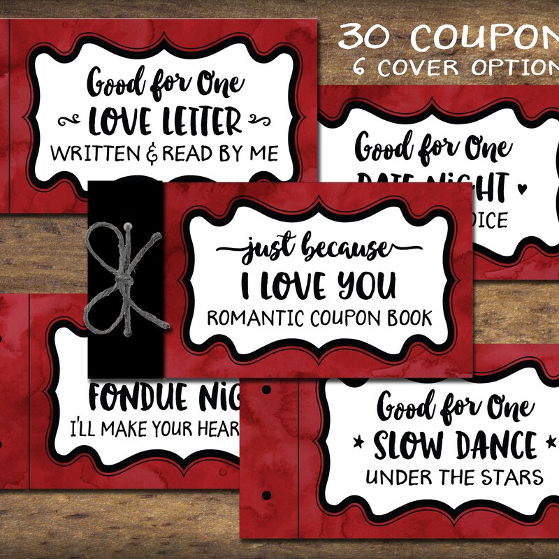 Love Coupon Book - Etsy