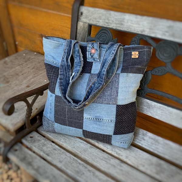 Repurposed Jeans - Etsy