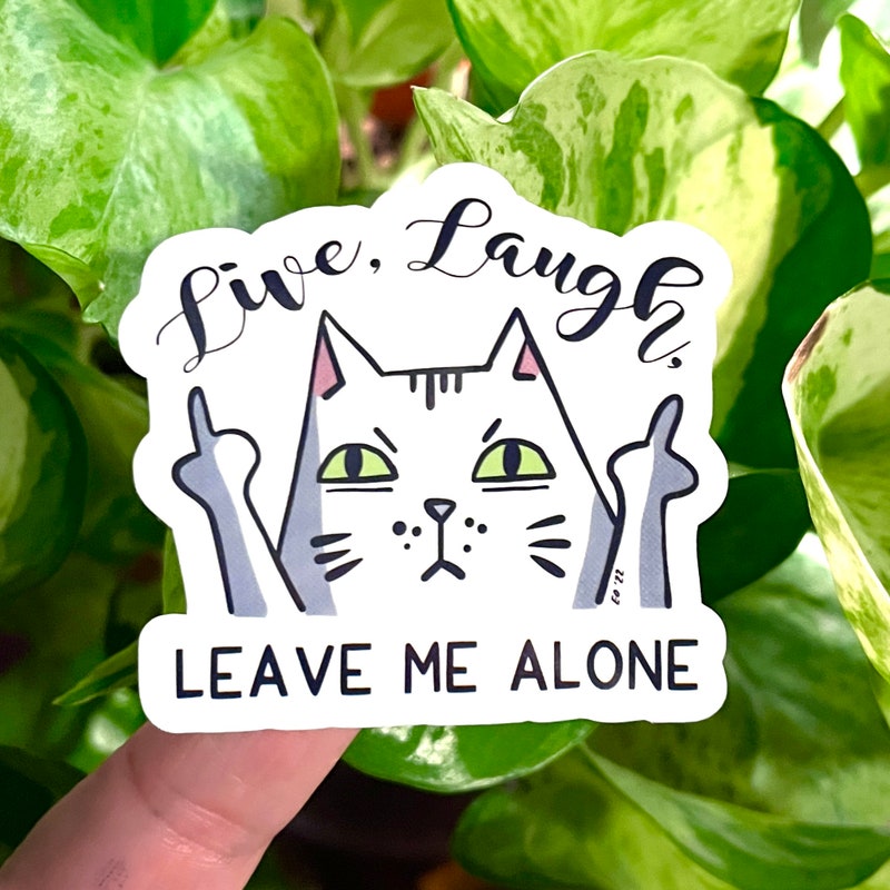 Leave Me Alone - Etsy