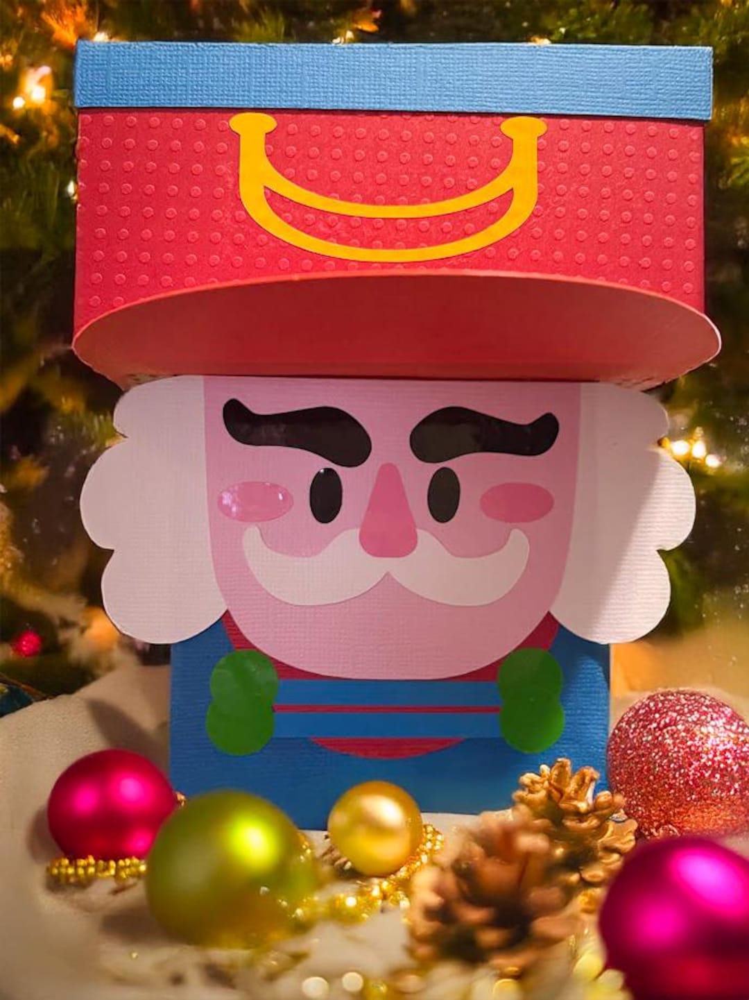 Papercraft Nutcracker Boxes, Svg Cricut, Silhouette, 3d Digital SVG ...