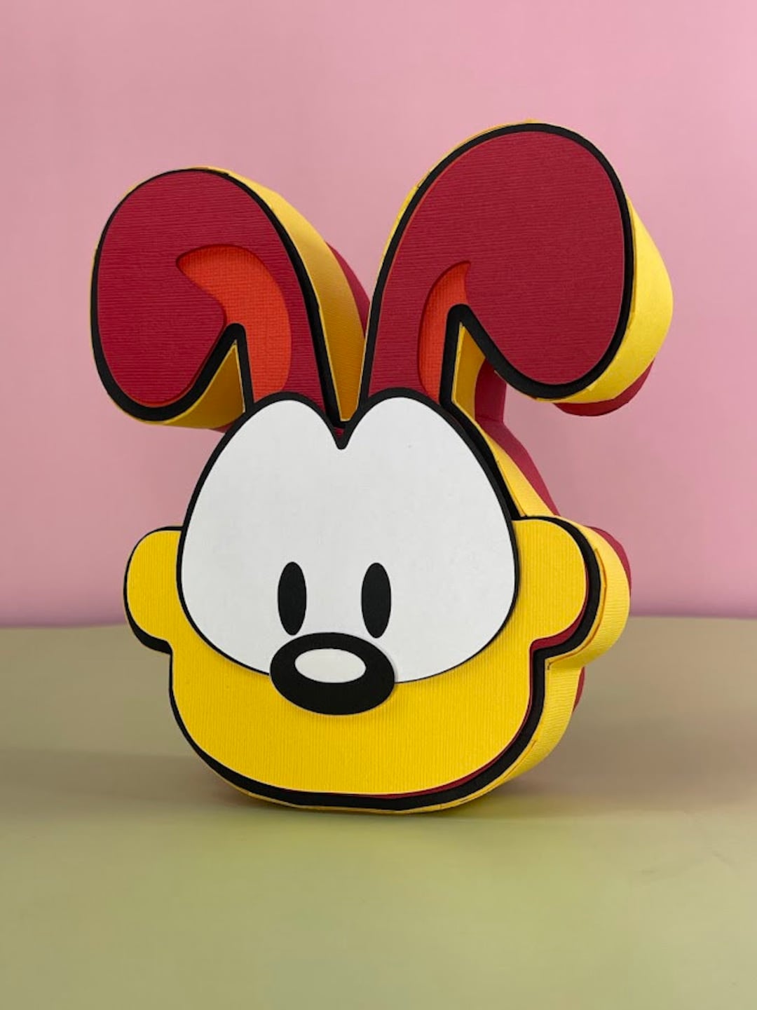 Box Odie Layered Papercraft Svg 3d Dog Box Svg Cardstock Svg Files for ...