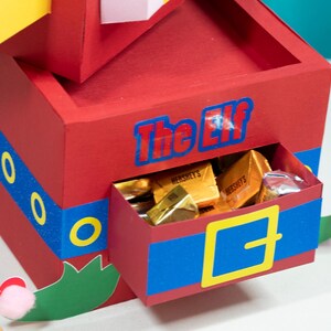 3D Elf Box SVG: Cardstock Cricut Files - Etsy UK