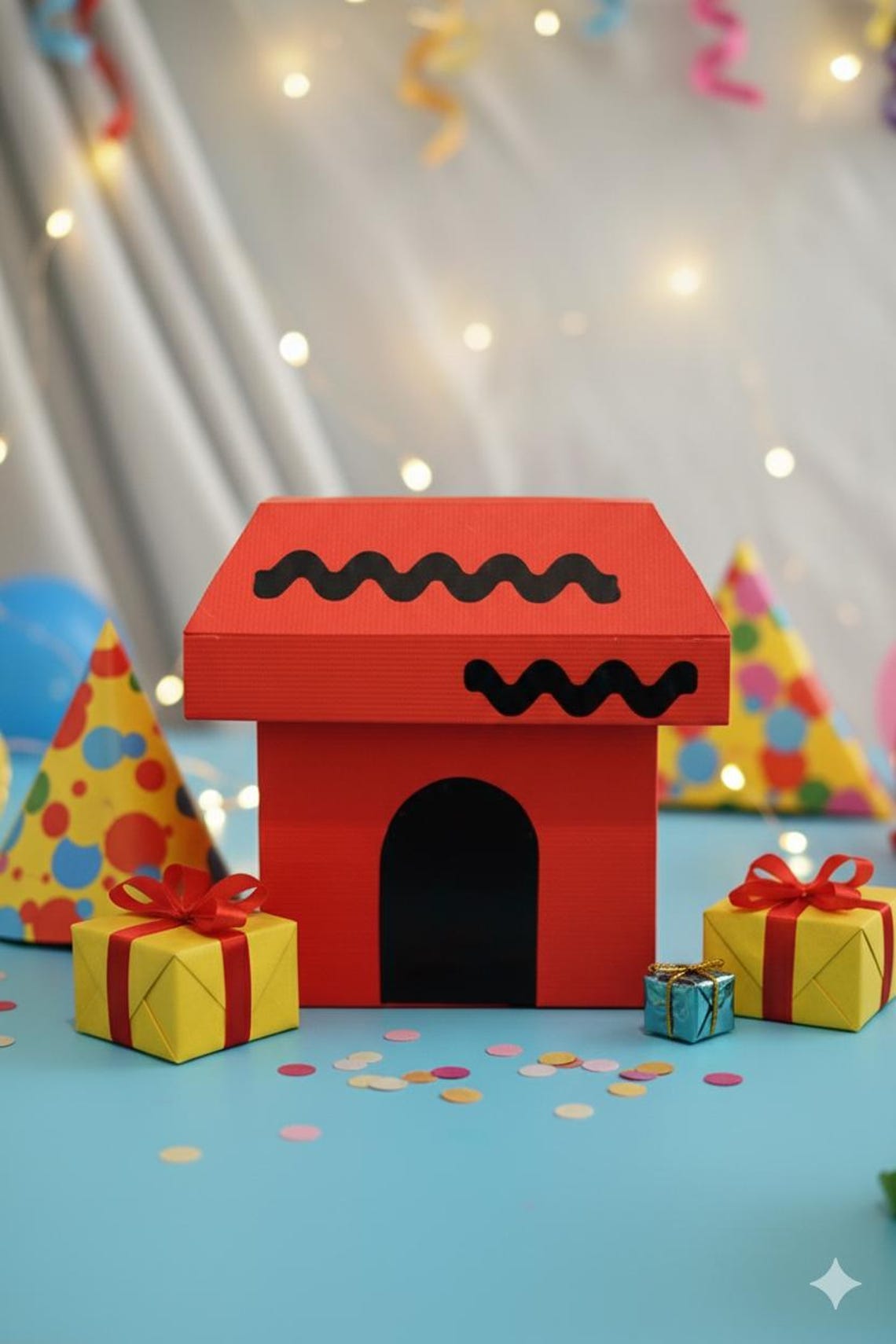 Classic Dog House Papercraft Box SVG • 3D Favor Box Template • Cricut ...