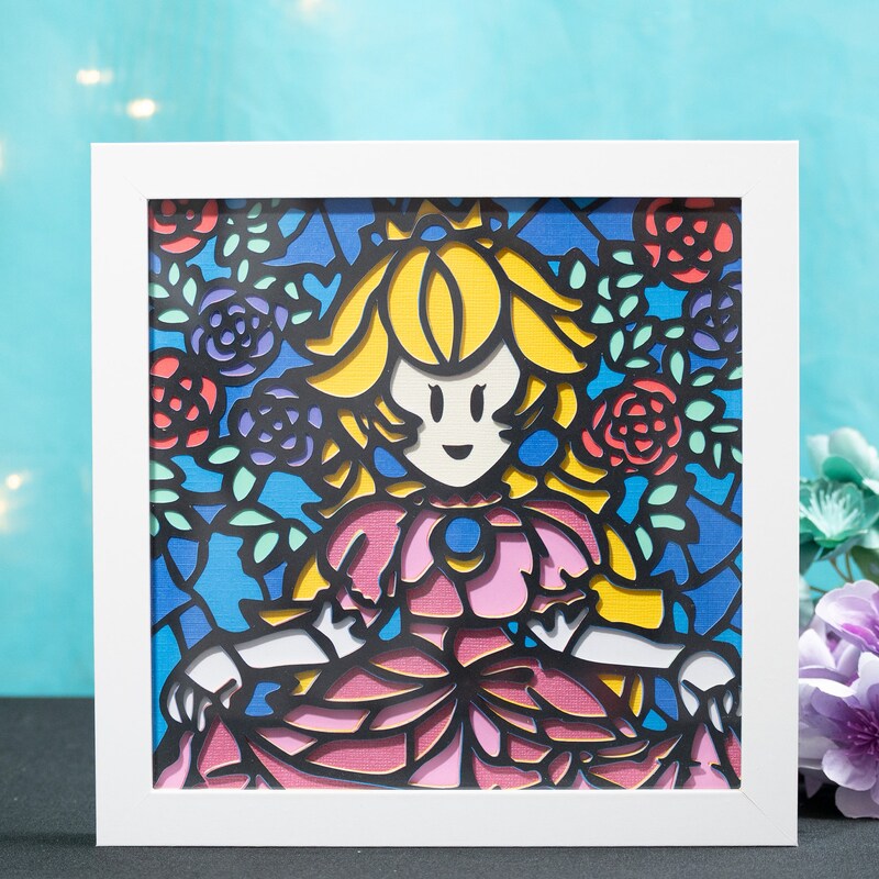 Mario Shadow Box - Etsy