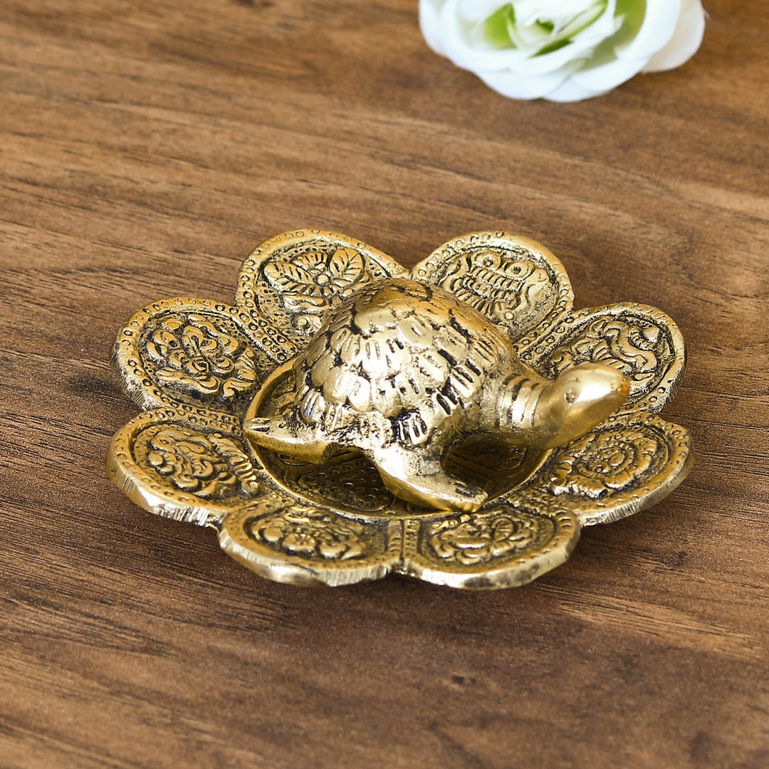 Metal Tortoise,vintage Metal Decor, Metal Showpiece, Metal Table Art ...