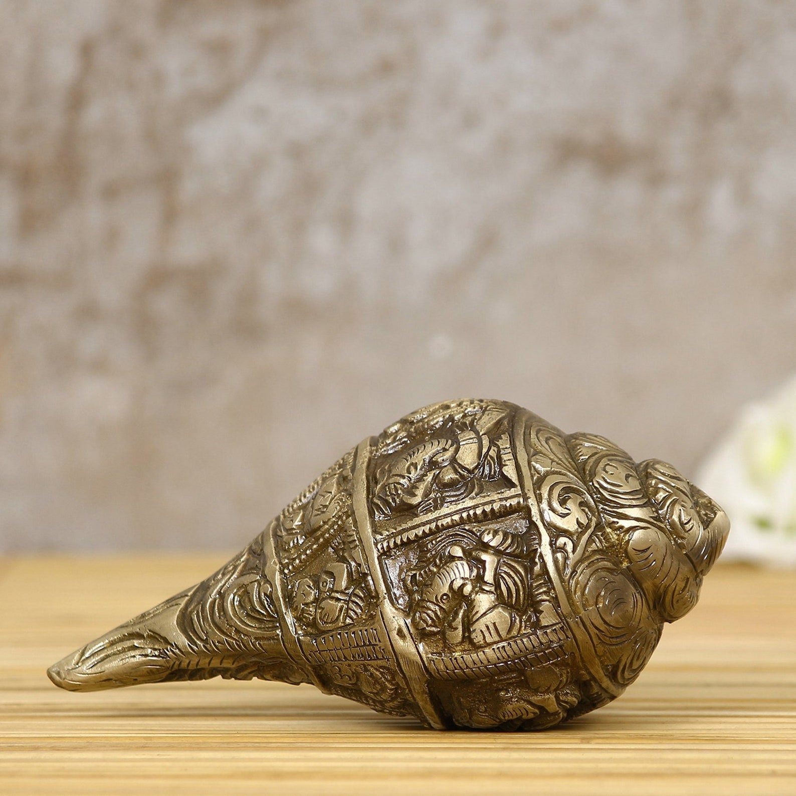 Brass Shank/conch/shell for Wall Hanging & Table Showpiece, Statue ...