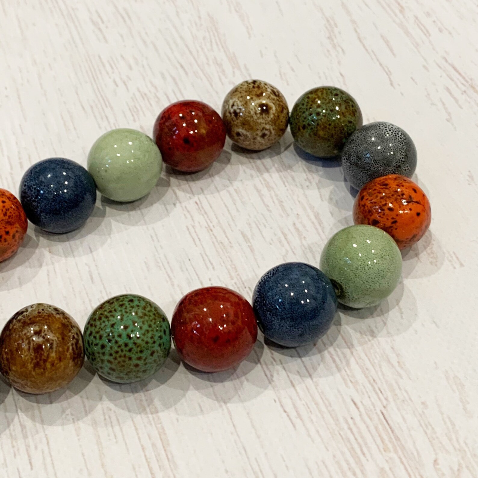 Chunky Colorful Necklaces for Women, Multicolor Necklace, Colorful ...