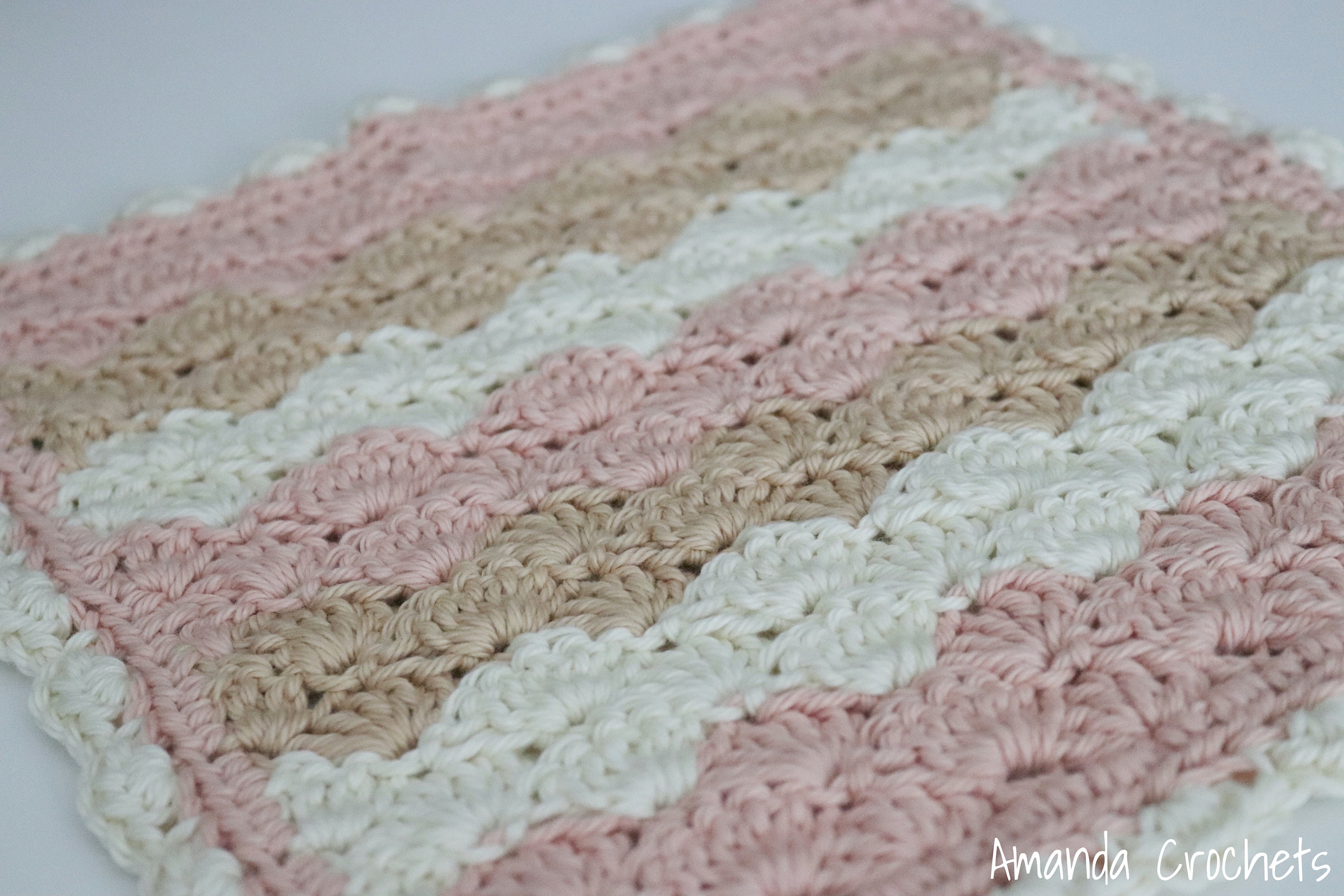 Crochet Dishcloth Shell Stitch Design Crochet Washcloth - Etsy