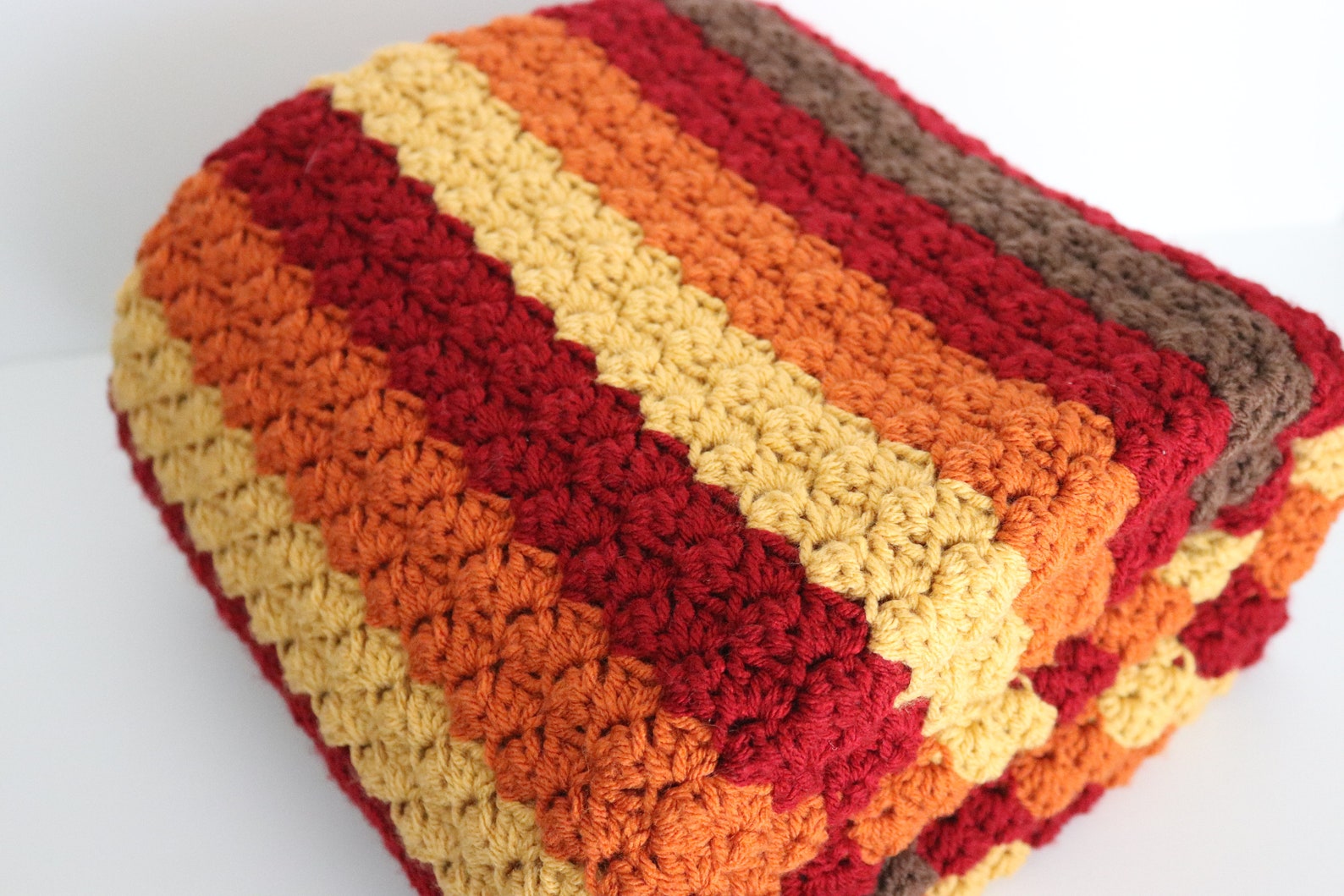 Crochet Throw Blanket Pattern Fall Theme Blanket Fall Throw - Etsy
