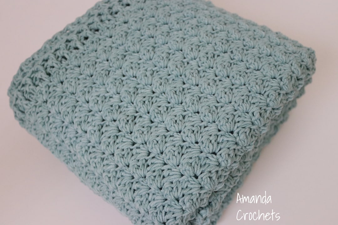 Crochet Baby Blanket Pattern-instant Download-baby Blanket Pattern-baby ...