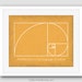 Fibonacci Spiral Art, Math Geek Gifts, Classroom Decor, Gifts for ...