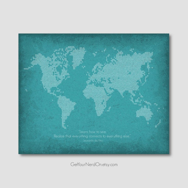 Map of Computer Science Poster - Etsy