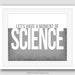 Let's Have A Moment of Science Geek Wall Art Print - Etsy