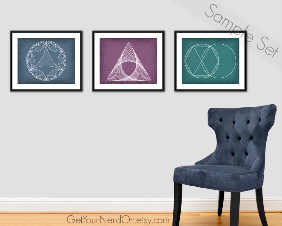 Geometric Nerd Print Parabolic Curve Science As Art Gifts | Etsy