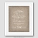 Inspirational Quote Only One You Anniversary Gift Outer - Etsy