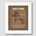 Charles Darwin Print Famous Scientist Science Classroom - Etsy